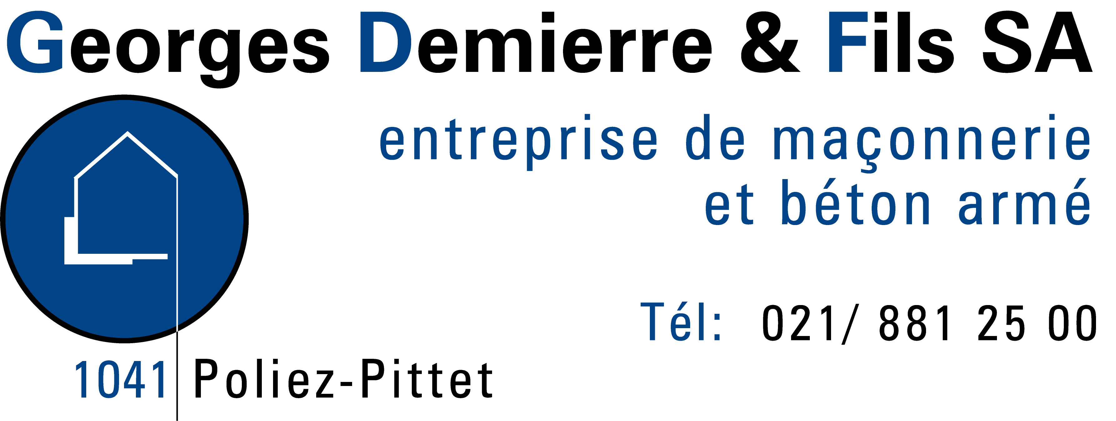 Organigramme – Georges Demierre & Fils